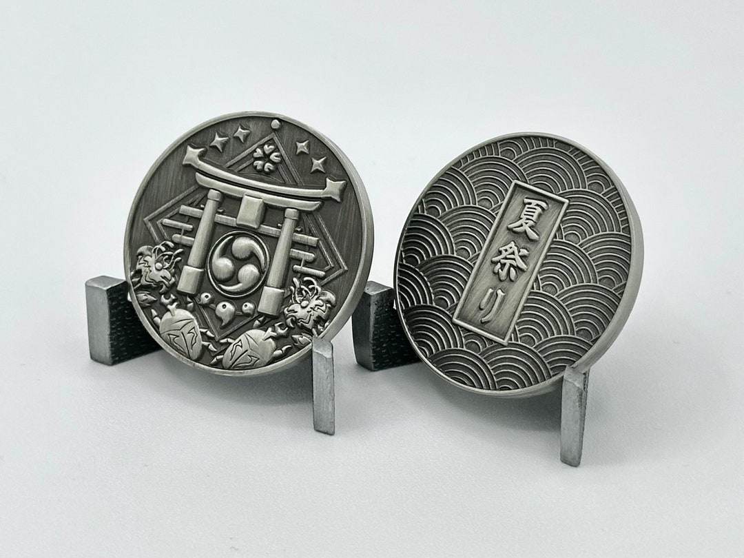 Inazuma Commemorative Coin Genshin Impact - Etsy