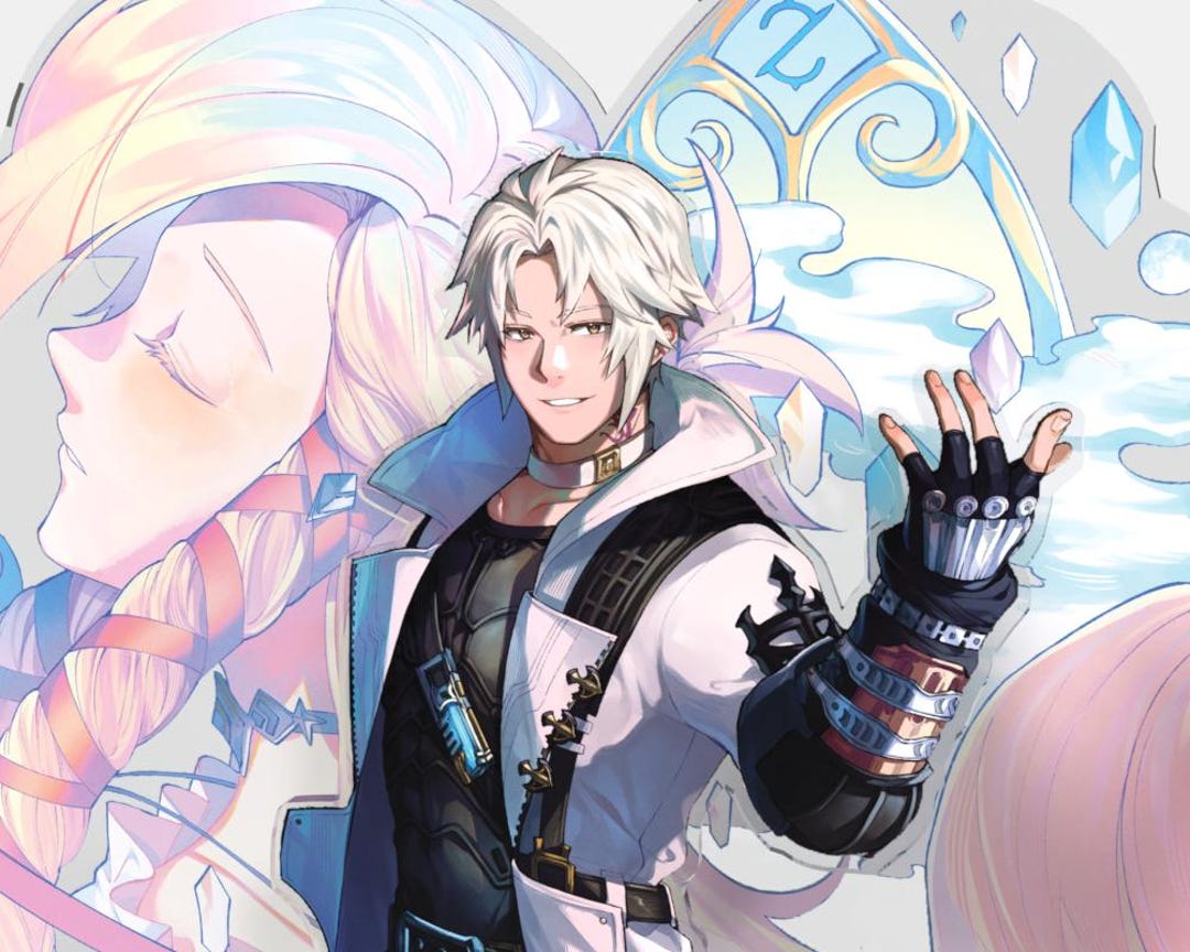 FFXIV Thancred Acrylic Standee - Large Multi Layered Display Piece - Etsy