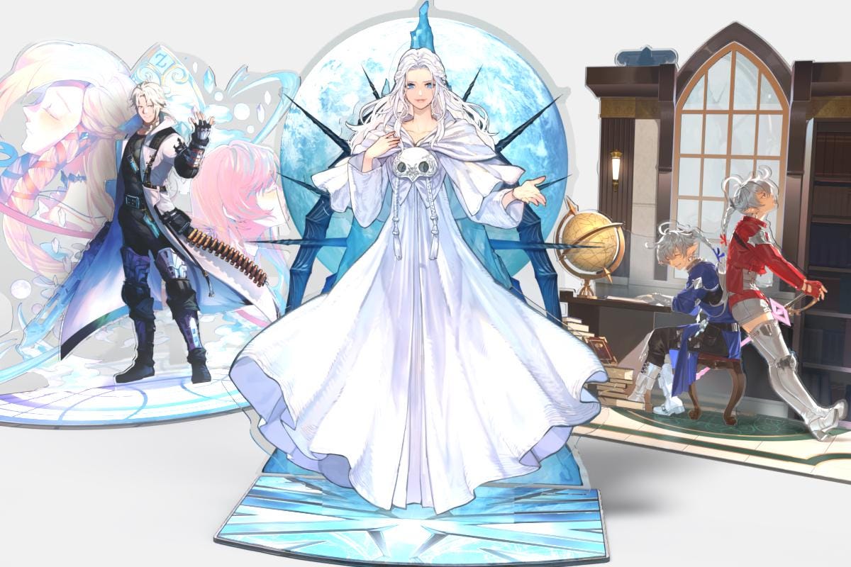 FFXIV Venat Acrylic Standee - Large Multi Layered Display Piece - Etsy