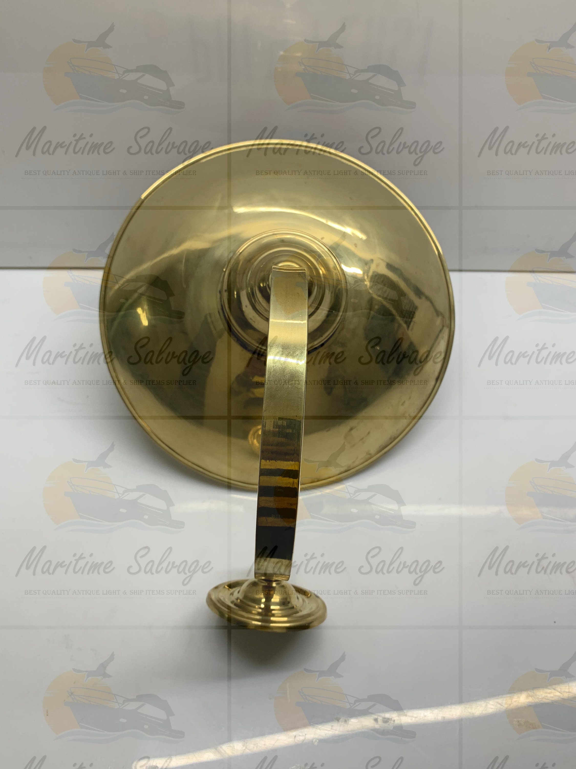 Bulkhead Nautical Goose Neck Ship Solid Wall Light Sconce Made of Brass ...