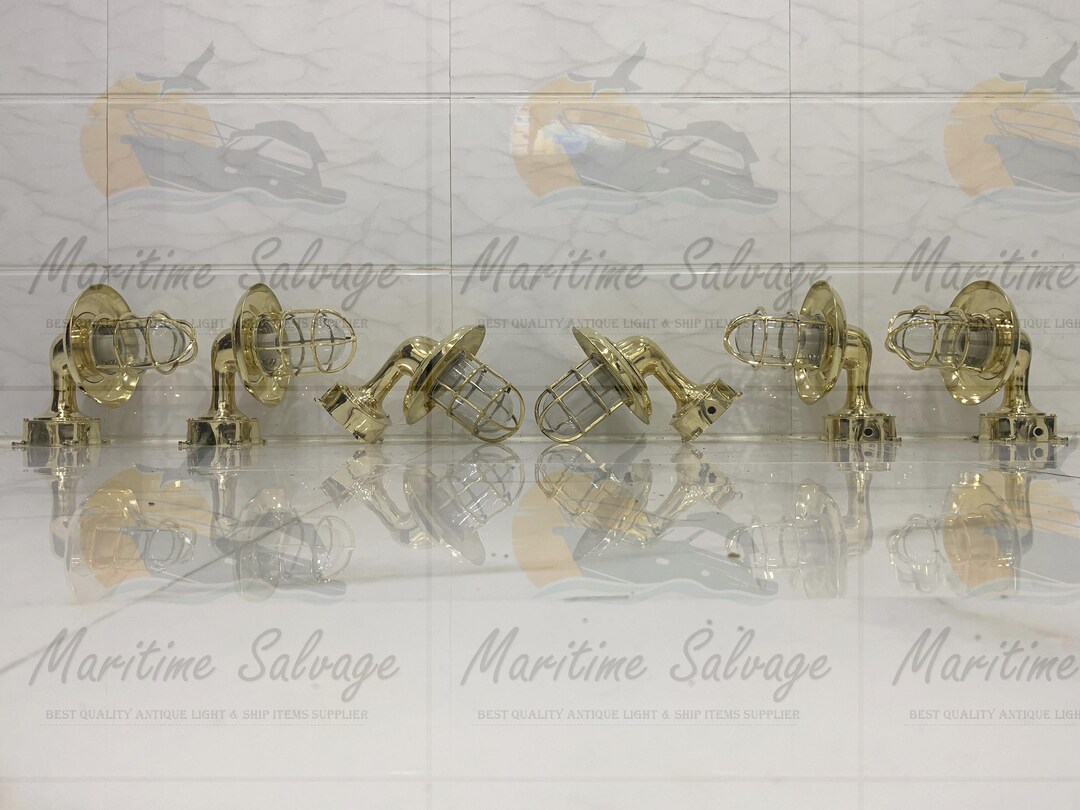 1900's Style New Solid Brass Outdoor Wall Light Fixture With Junction ...