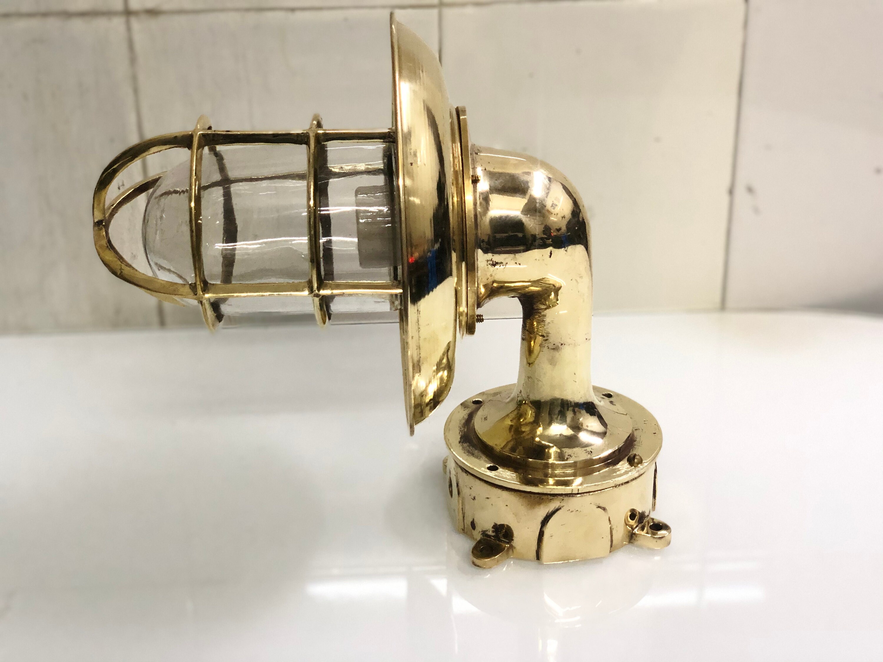 Nautical Style New Marine Ship Wall Bulkhead Light Made of Brass With ...