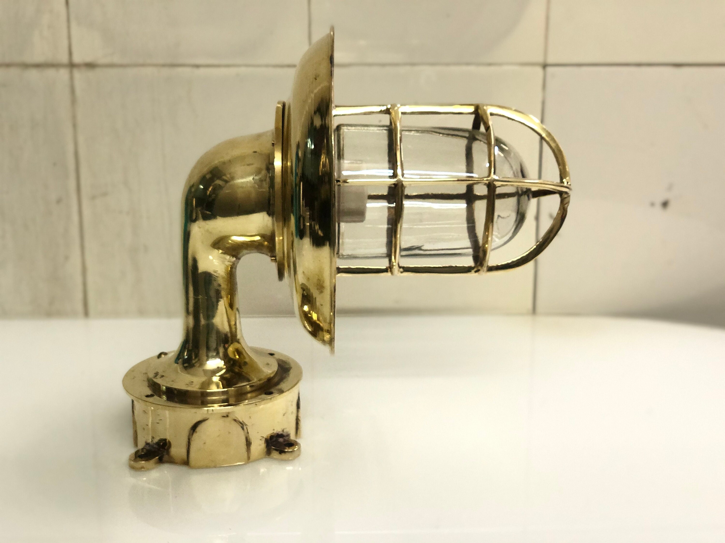 Nautical Style New Marine Ship Wall Bulkhead Light Made of Brass With ...