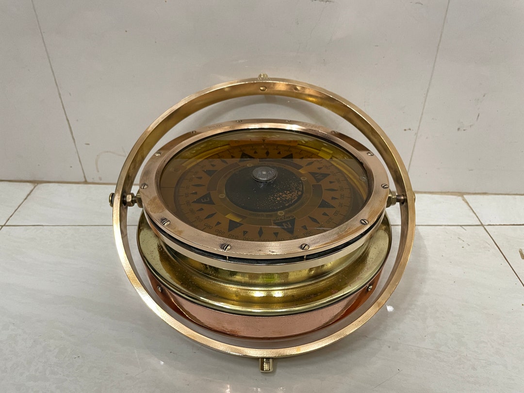 Nautical Original Old Vintage Classic Style Brass Observatory Rotterdam ...