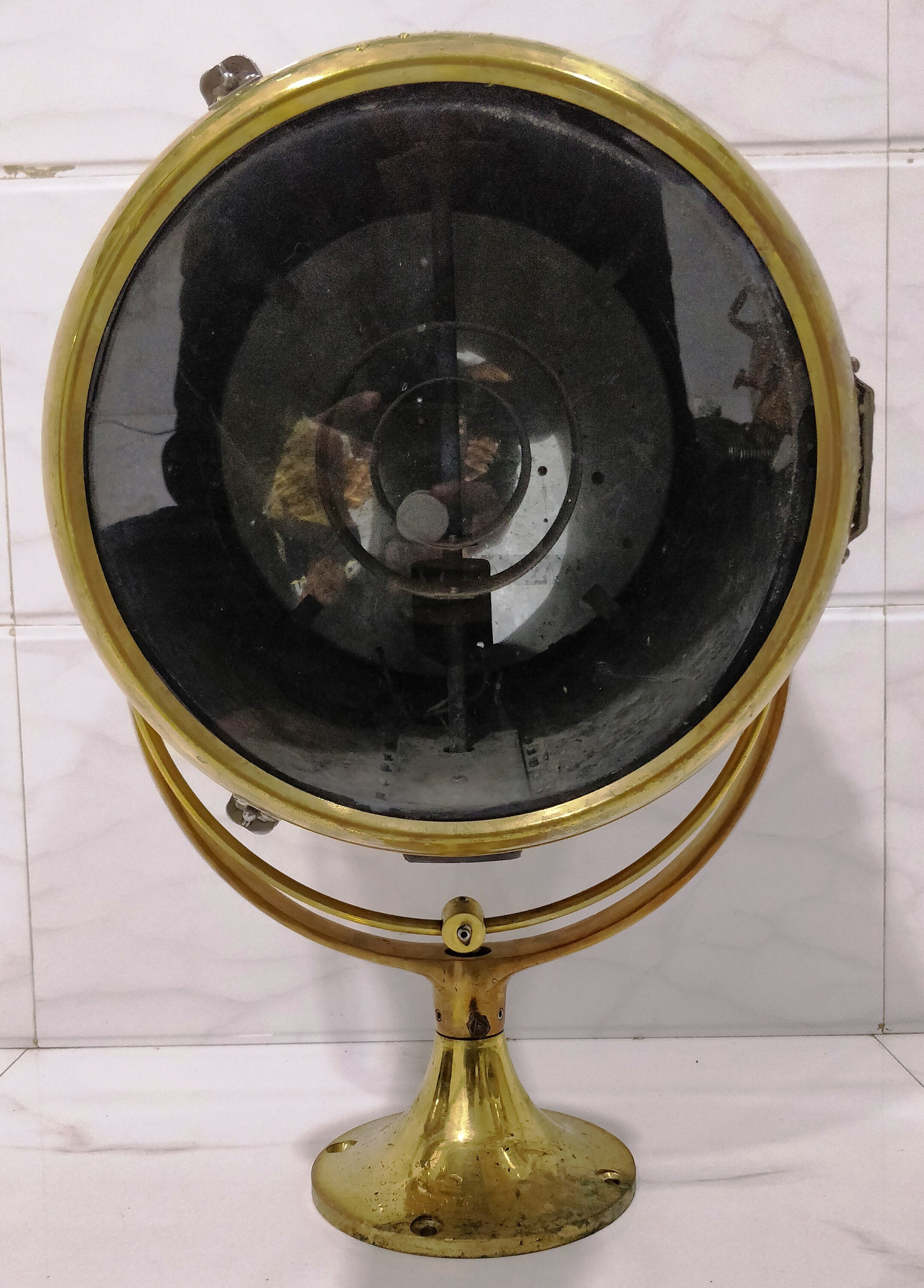 Old Reclaimed Ship Brass Antique Nautical Signal Search/spot - Etsy