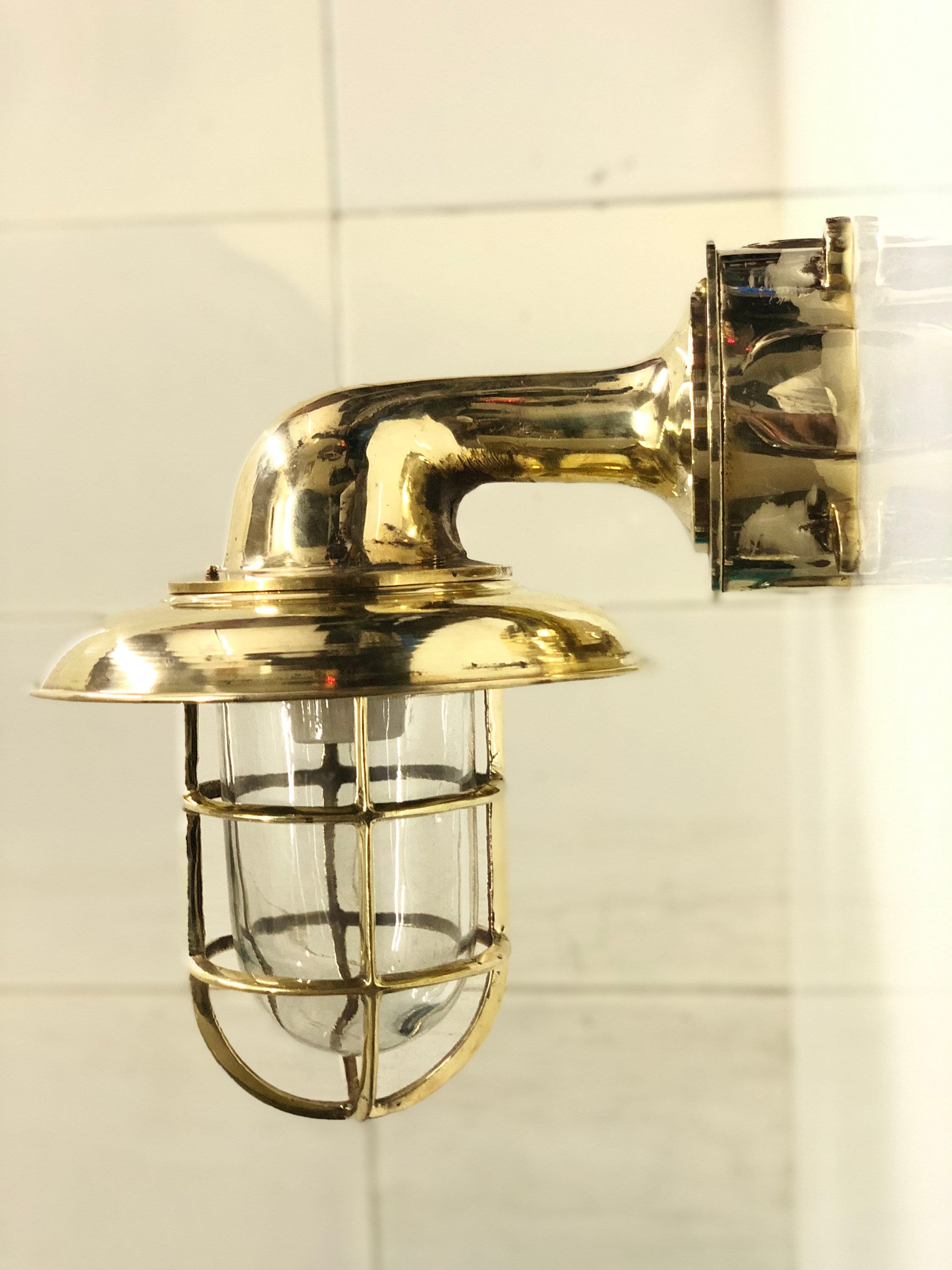 Nautical Style New Marine Ship Wall Bulkhead Light Made of Brass With ...