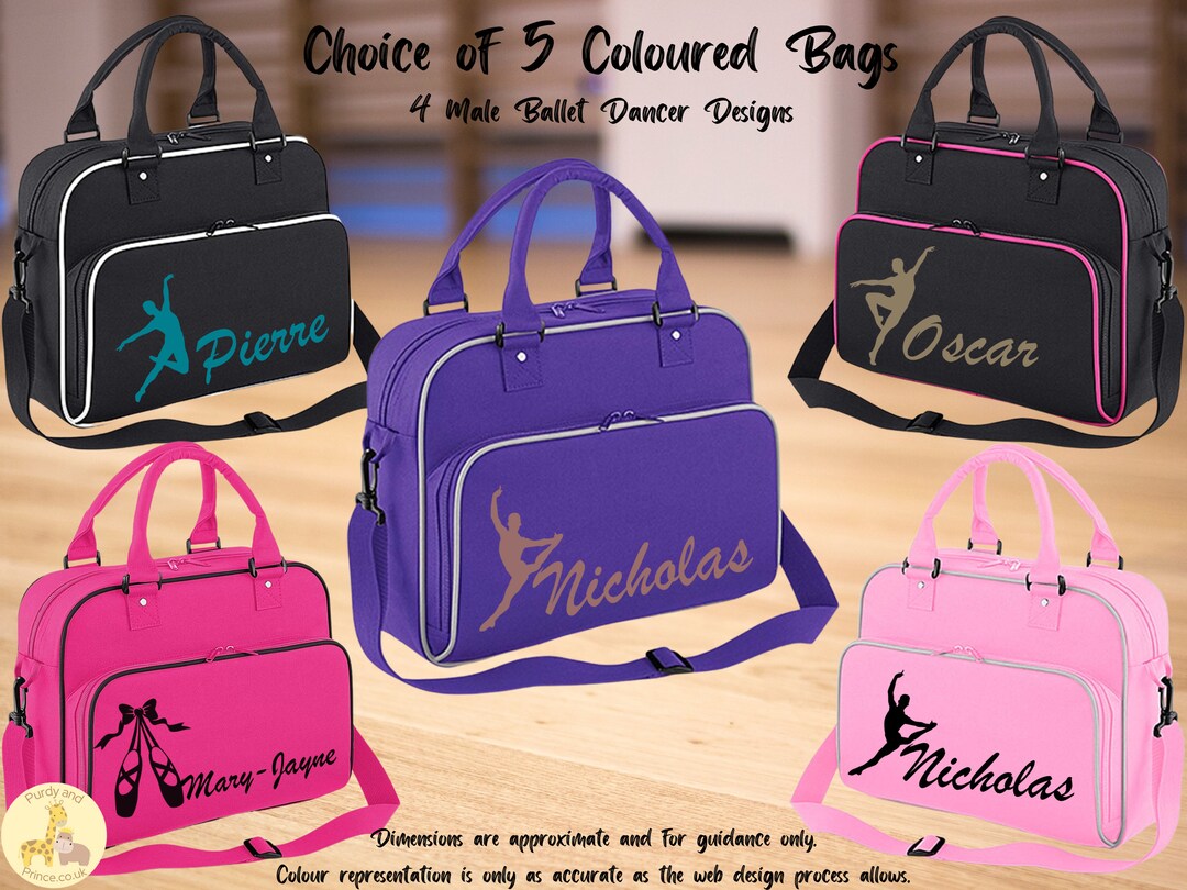 Personalised Dance Bag, Boys Ballet Dancing, Perfect Kids Bag for ...