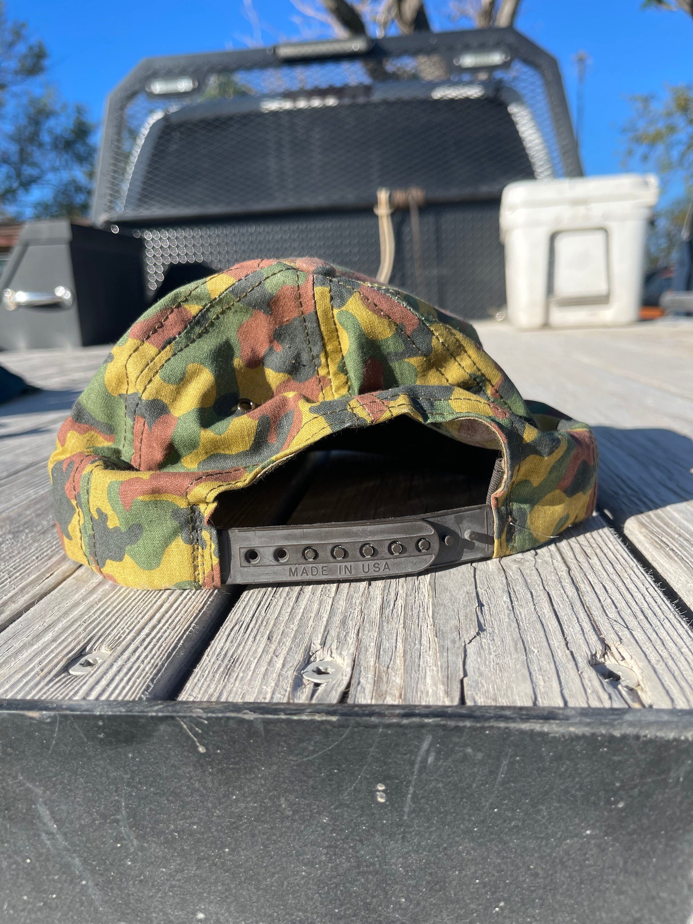 Retro Camo Camel Trucker Hat - Etsy