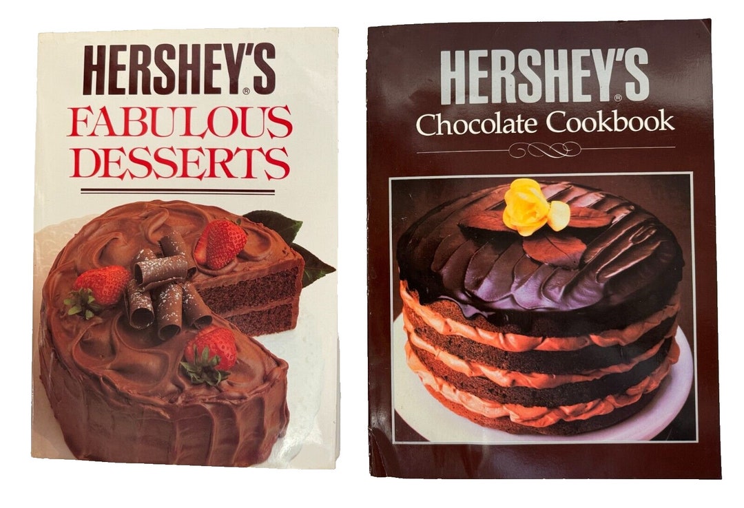 Hershey's Chocolate Cookbooks: 1989 Recipes, Set of 2 - Etsy