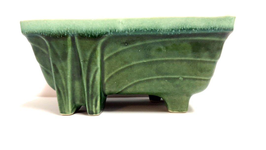 Vintage Cookson Drip Glaze Planter: Mid Century Art Pottery - Etsy