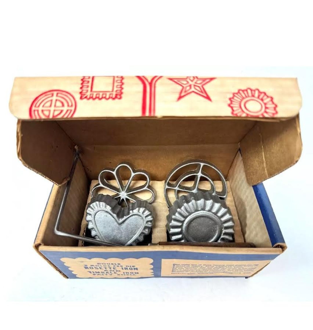 Vintage Nordic Ware Rosette and Timbale Molds Set With Recipe Book - Etsy