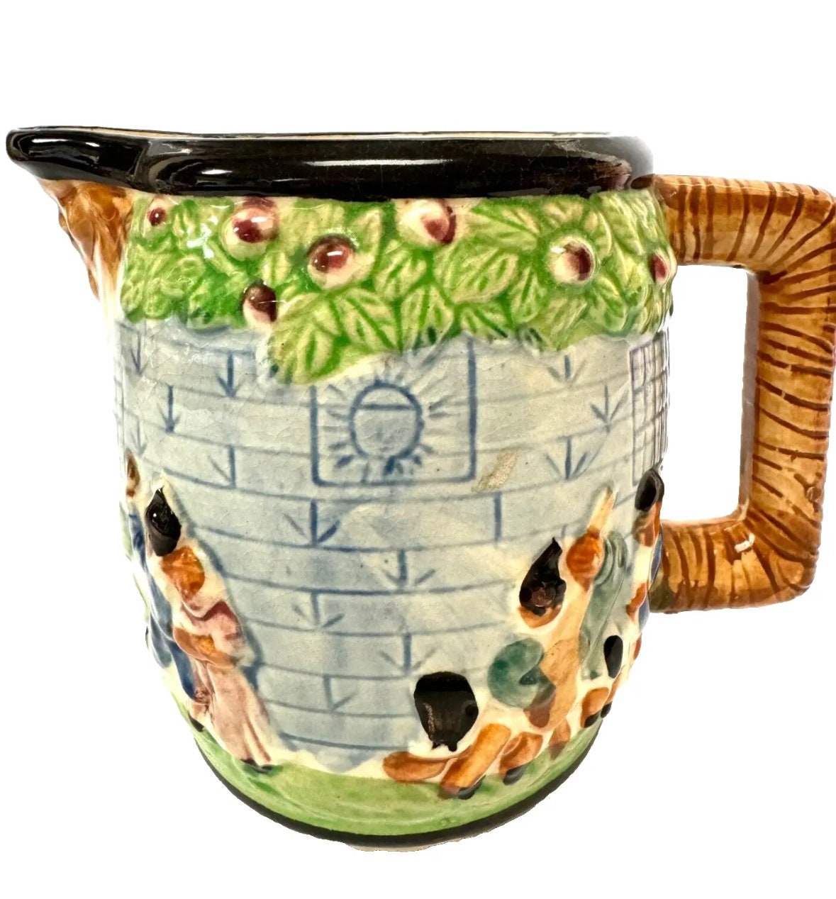 Vintage Pitcher Made in Japan 24 Oz Music Dancing Listening - Etsy