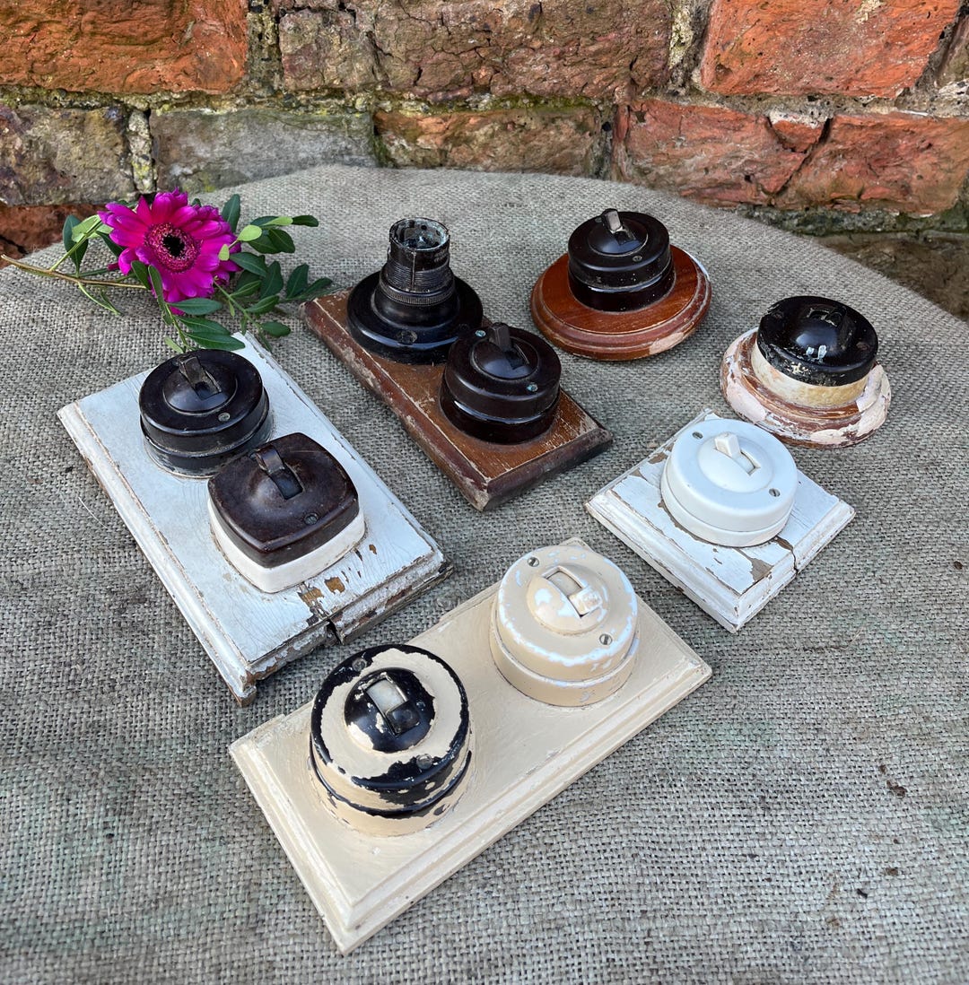 Vintage Bakelite Light Switches - Etsy