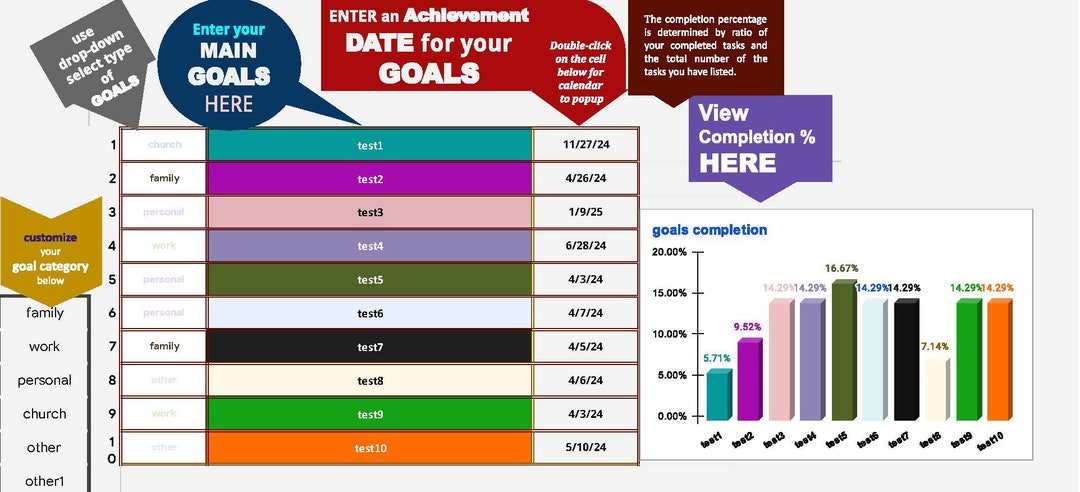 REACH Your Goal in 3 Steps: Ultimate Goal Tracker to Achieve Your ...