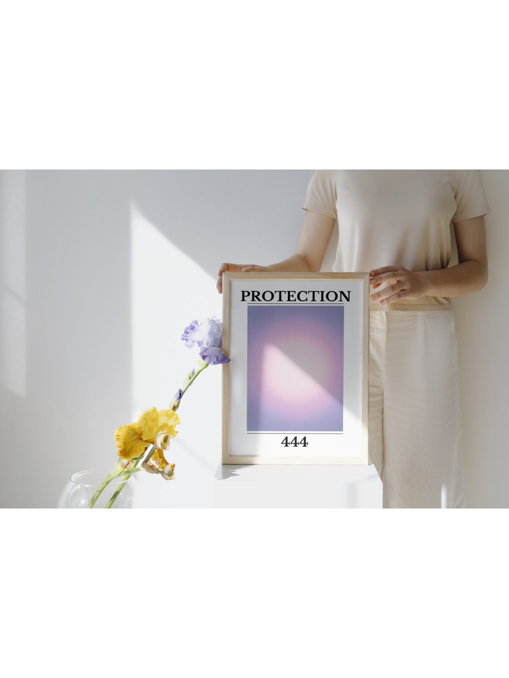 Angel Numbers Poster: Protection - Etsy