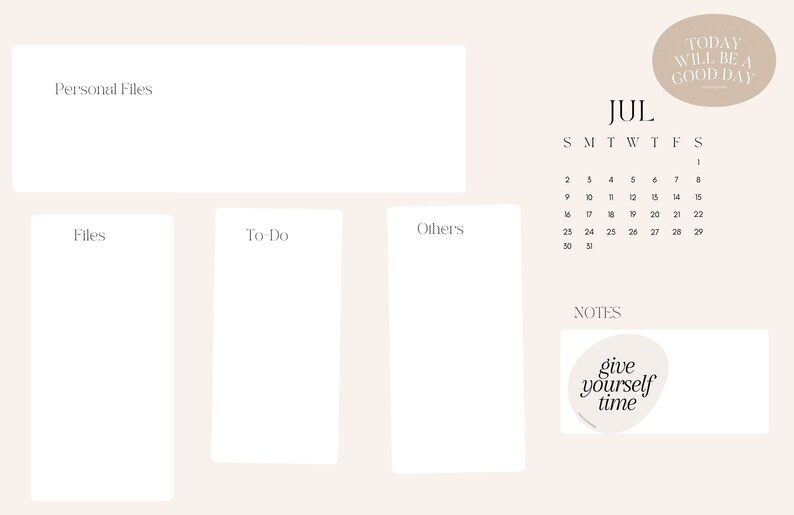 July Desktop Wallpaper - Etsy