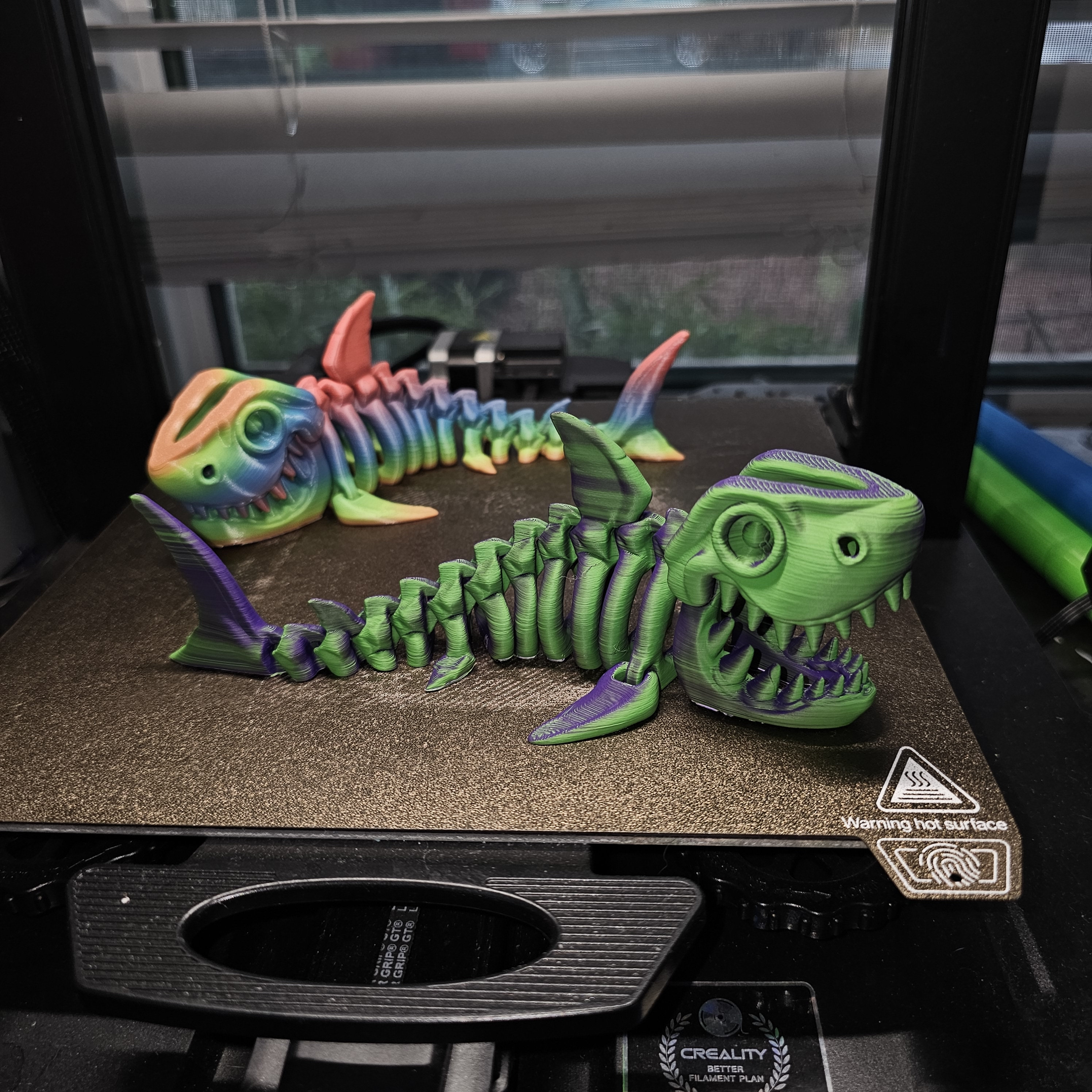 3D Printed Flexi T-rex Different Colors and Sizes Available. - Etsy
