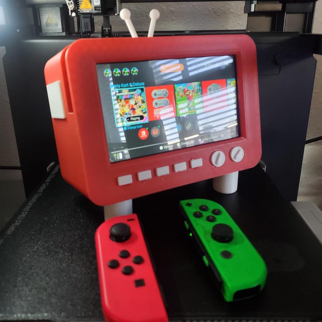 Nintendo Switch Holder TV Themed - Etsy