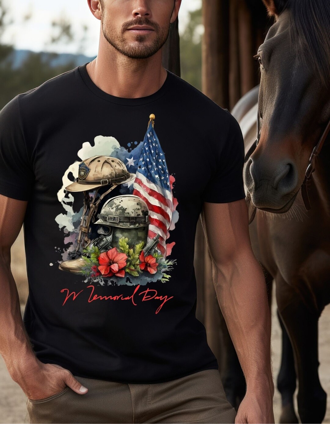 Memorial Day Tees, Memorial Gift, Memorial Shirts, in Loving Memory ...