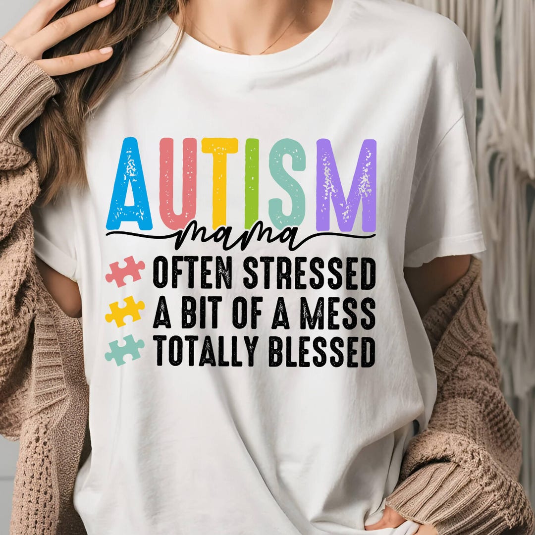 Mama Autism Shirt, Mama Sweatshirt, Autism Awareness Shirt, Autistic ...