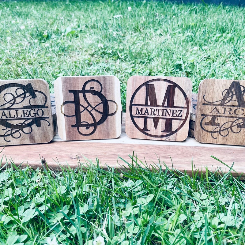 Custom Wood Monogram - Etsy