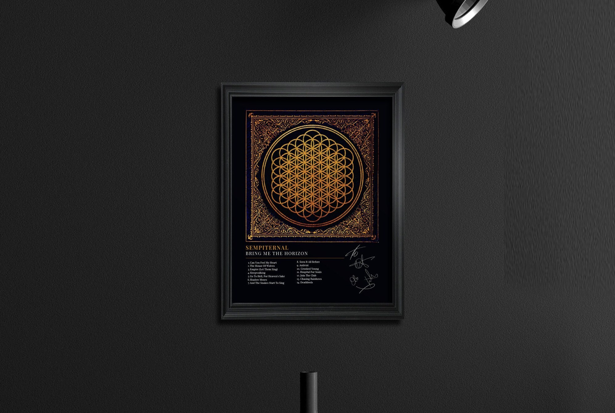 Bring Me the Horizon Sempiternal Album Artwork Wall Poster - Etsy