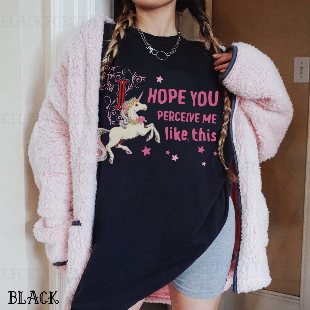 Coquette Shirt Weirdcore Tshirt Unicorn Clothing Pastel Goth Clothes ...