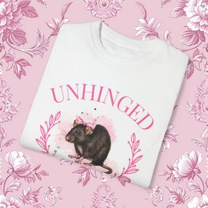 Coquette Pink Ribbon Rat Country Club Unisex Tshirt Unhinged Babes ...