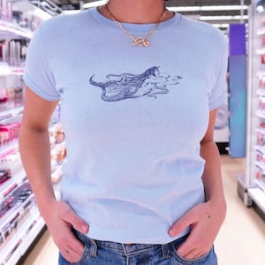 Mermaidcore Clothing, Sirencore Shirt, Ocean Inspired Style, Y2k Baby ...