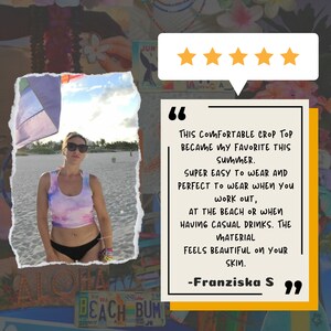 Hibiscus Tank Top, Coconut Girl, Ocean Inspired Style, Y2k Baby Tee ...