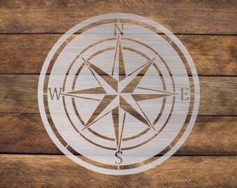 Nautical Compass Combo Pack DXF SVG CNC Plasma Waterjet Metal Coastal ...
