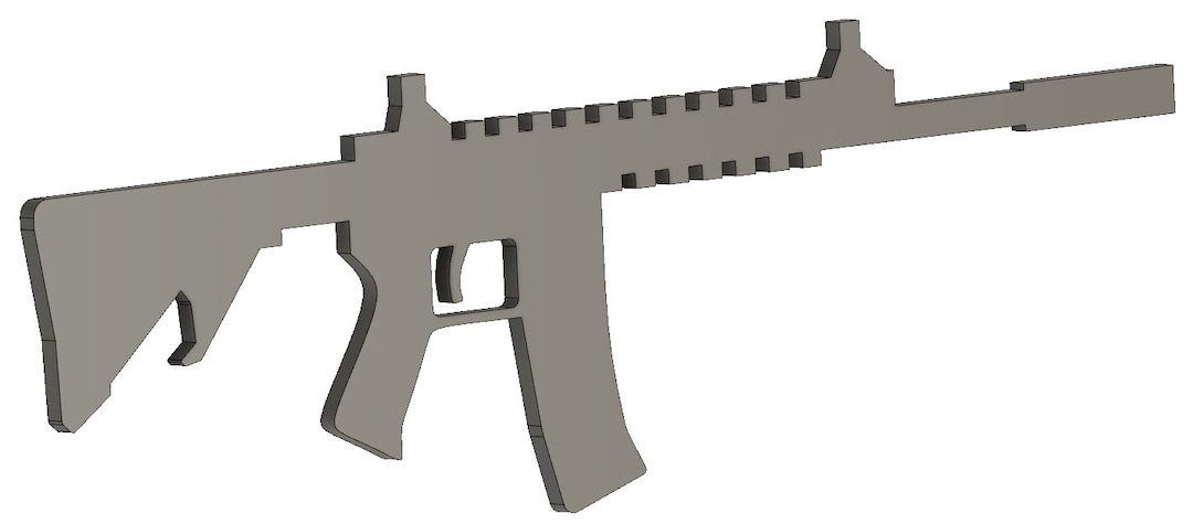 AR-15 Bottle Opener - DXF - Digital Download - CNC Plasma Waterjet ...