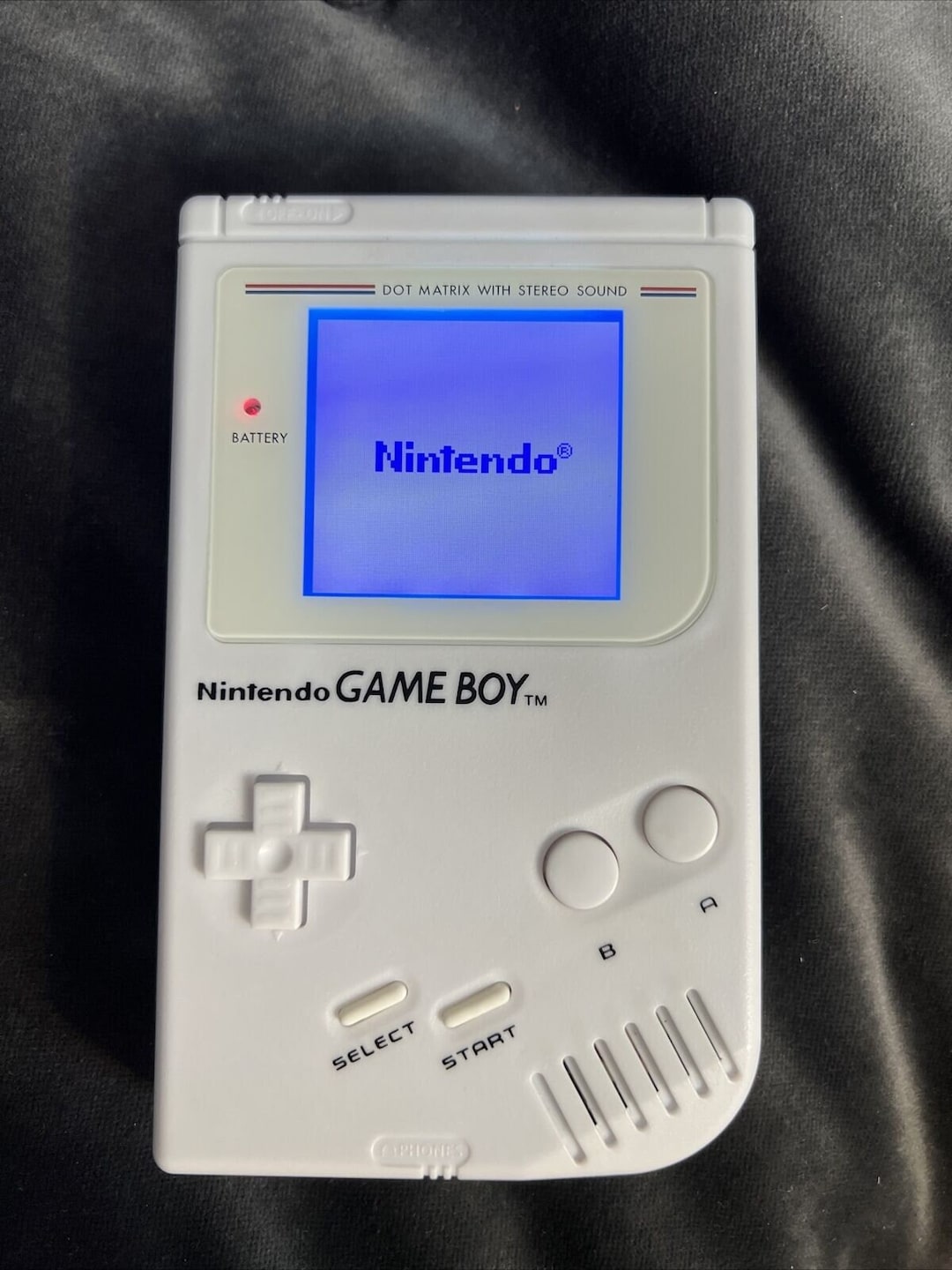 Custom All-white Nintendo Gameboy Original DMG-01 With Backlit LCD - Etsy