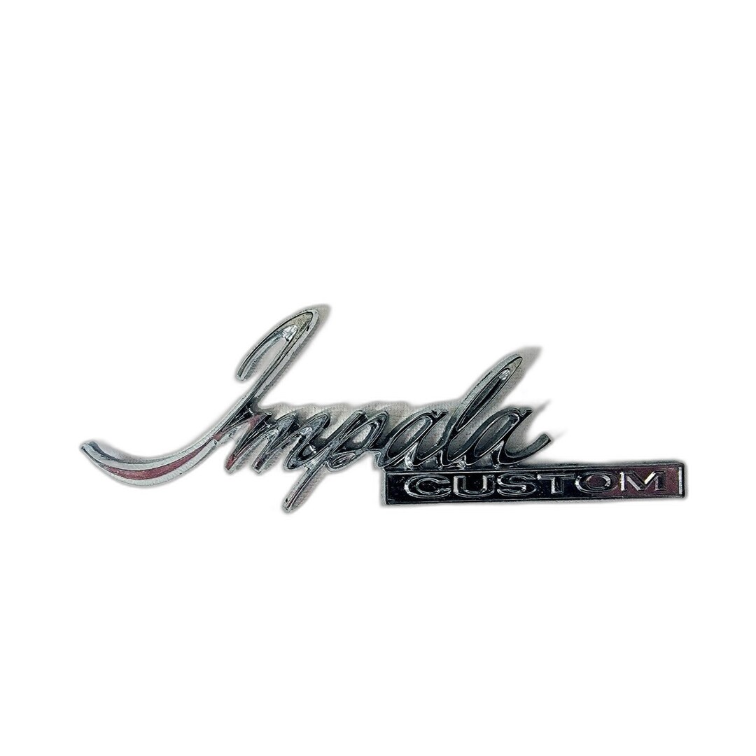 Vintage 1970s Chevy Impala Custom Car Emblem - Etsy