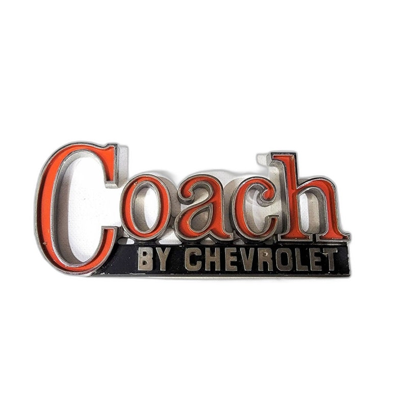 Vintage Coach by Chevrolet Car Emblem - Etsy