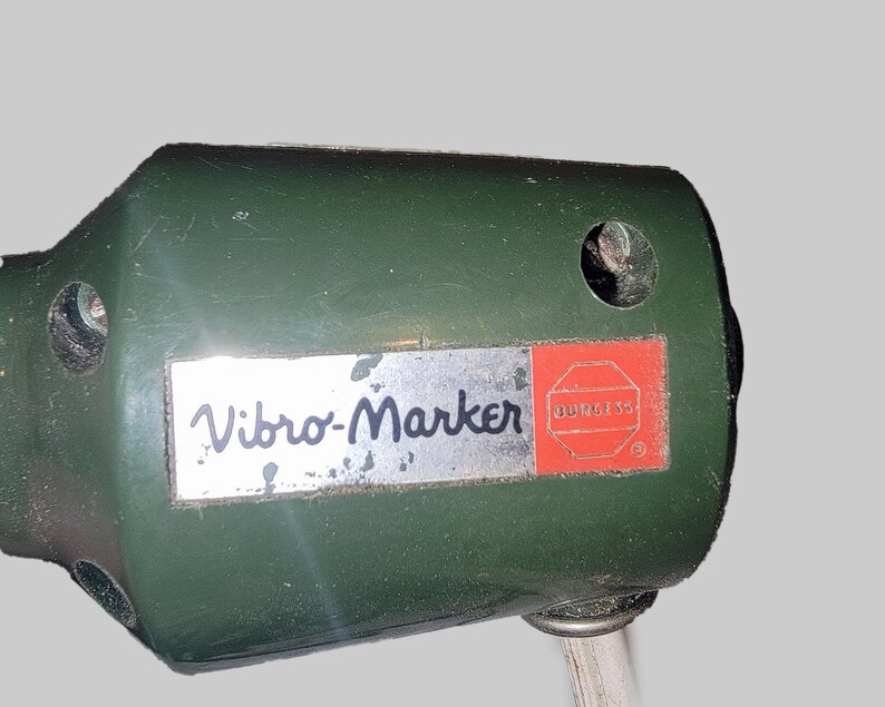 Vintage Burgess 1970s Corded Vibro-marker Electric Engraving Tool ...