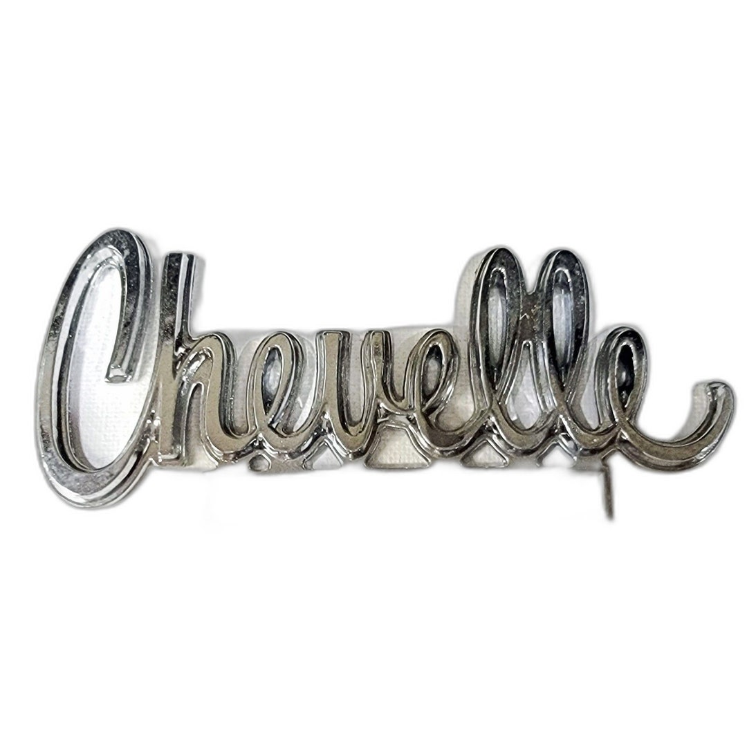 Vintage 1970s Chevy Chevelle Car Badge - Etsy