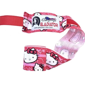 MMA Hand Wraps Boxing Pink Kitty 180"( 4.5m) and 255" (645 Cm) and Kids ...