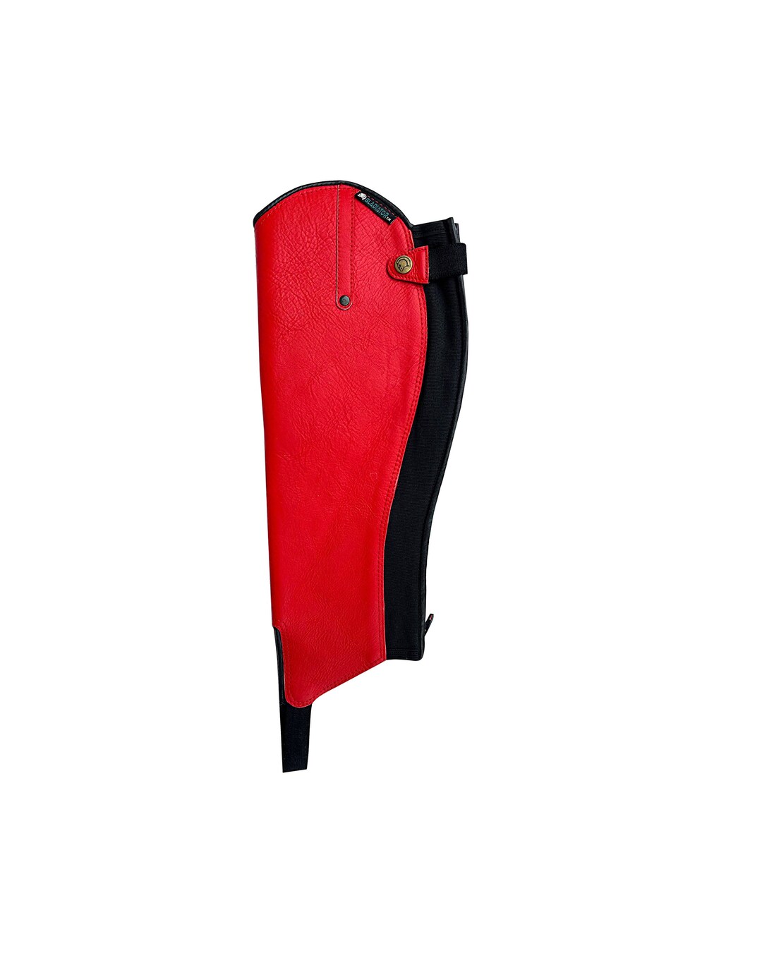 Half Chaps Red Stretch Gusset Panels Leather - Etsy