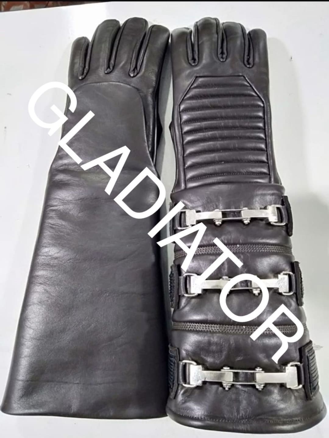 CUSTOM Set Star Wars Anakin Skywalker Glove Leather Rebel Legion Screen ...