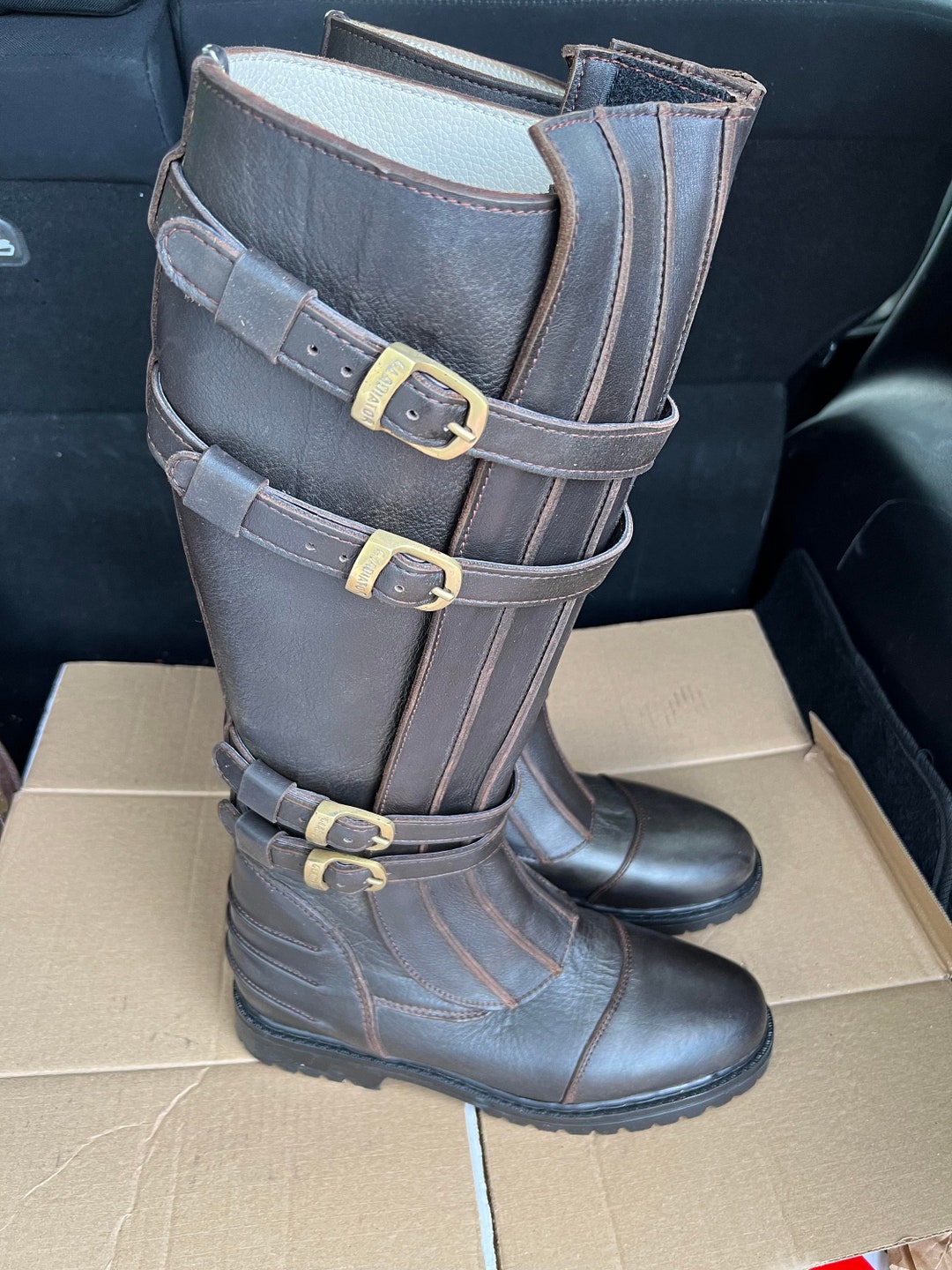 Anakin Skywalker Boots Star Wars Ready Made Men's 10 LEATHER - Etsy