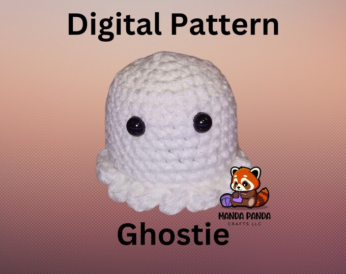 Ghostie Pattern, Ghost, No Sew, Crochet Pattern, Amigurumi Crochet ...