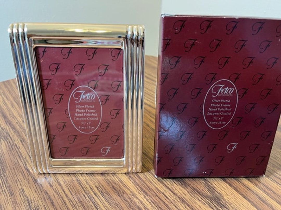 Vintage Fetco Silver Plated Photo Picture Frame - Etsy Australia