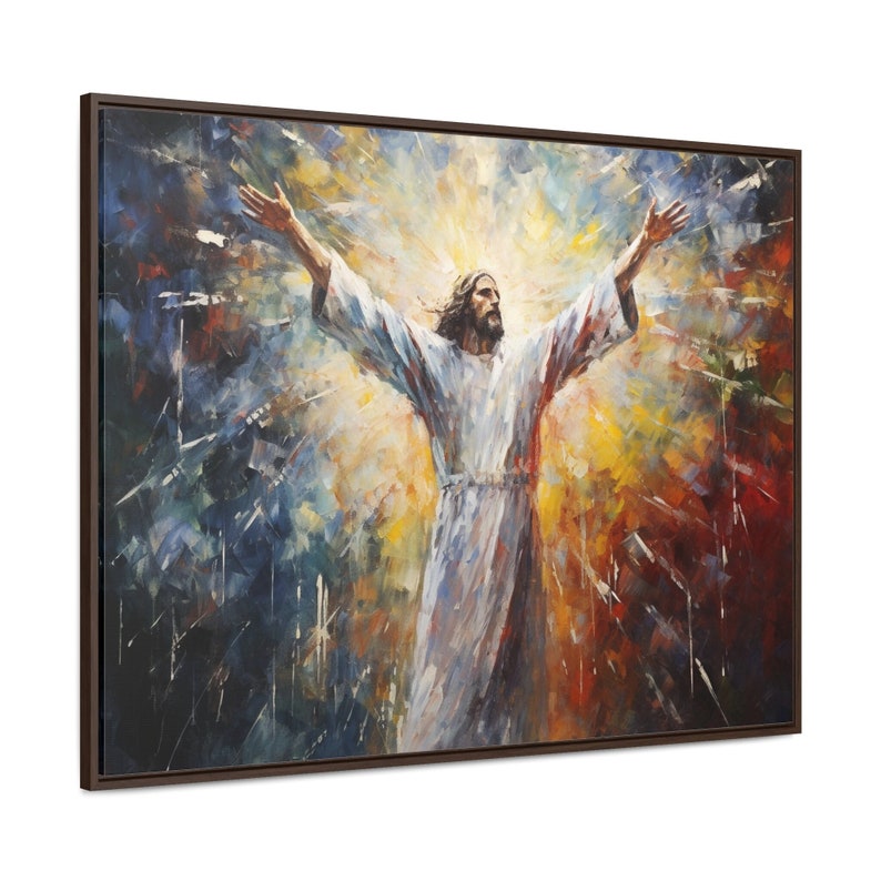 Christ Creating the Earth Christian Art Jesus Christ Art Savior Entry ...