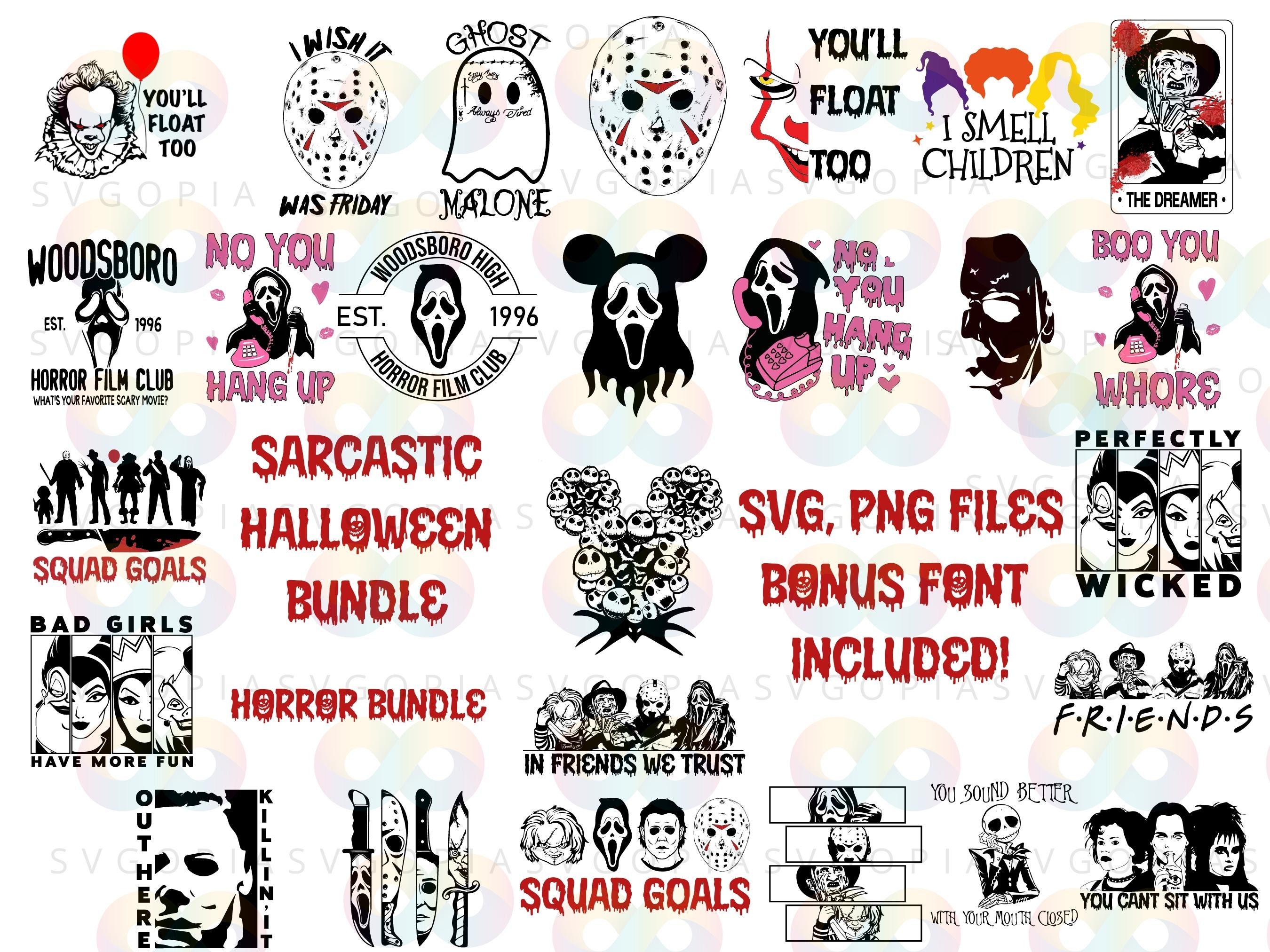 Horror Characters Svg Bundle Horror Svg Scream Svg I Smell - Etsy Canada