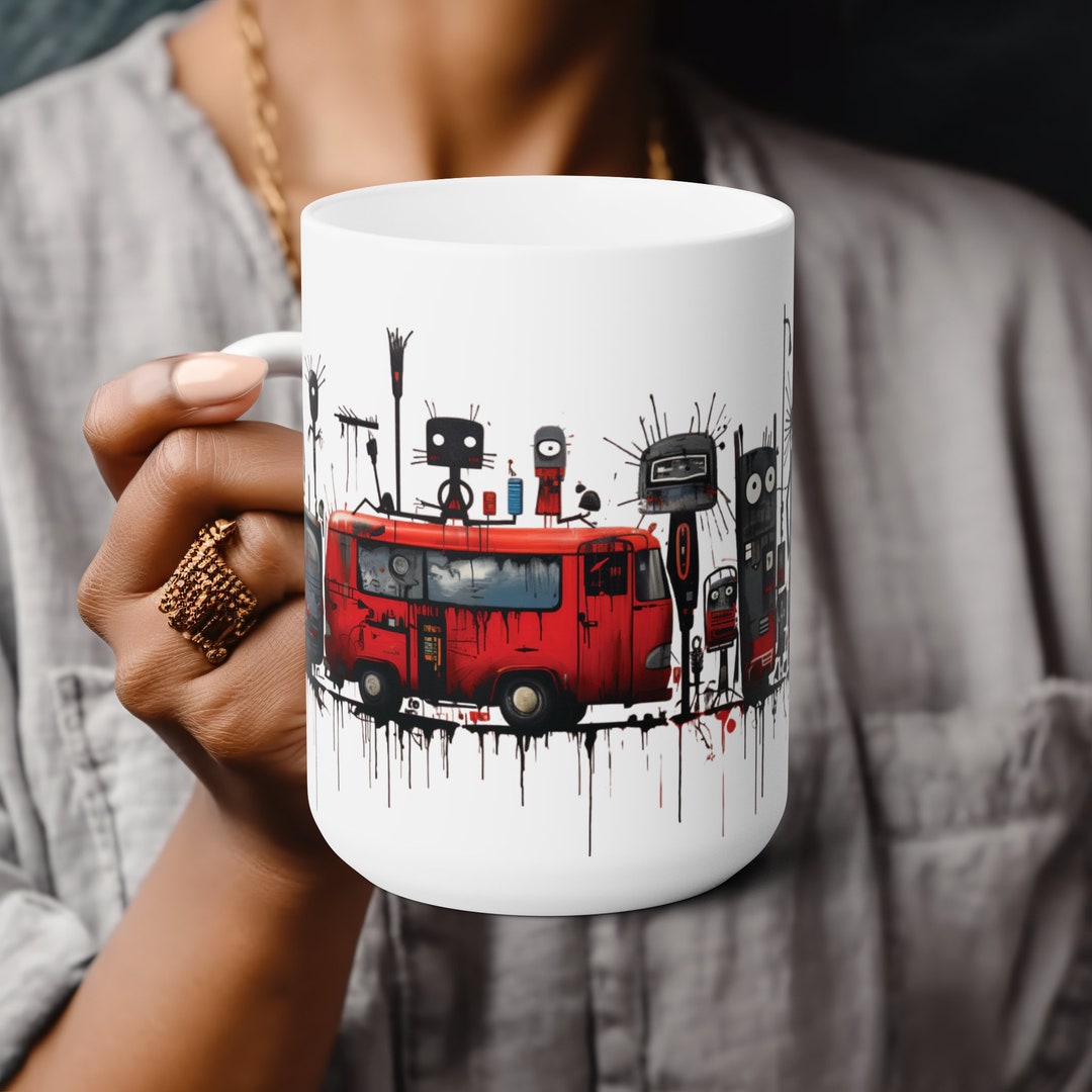 Graffiti Art Mug, Urban Street Style Cup, Graffiti Mug, Custom Street ...