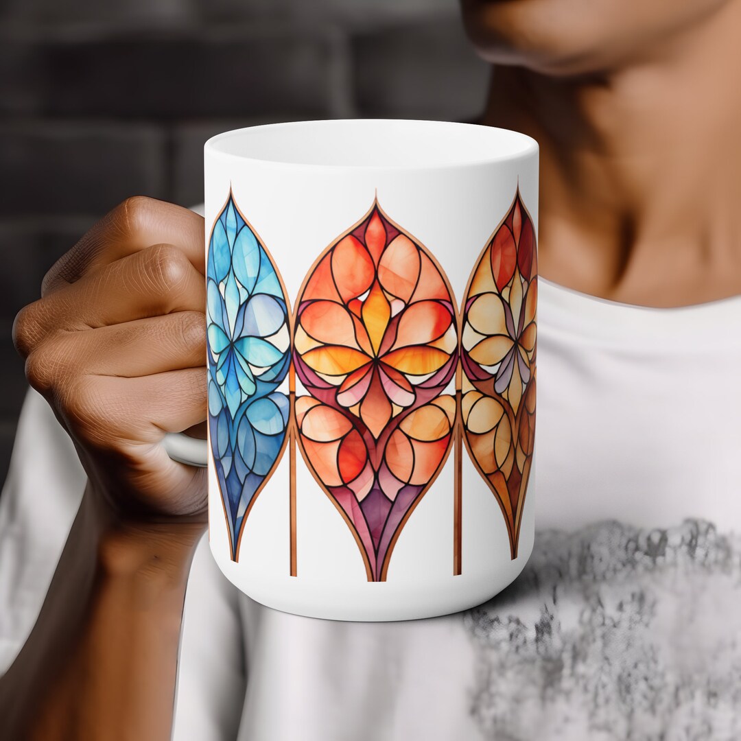 Morocco Pattern Mug Moroccan Design Cup Bohemian Tea Mug Stylish ...
