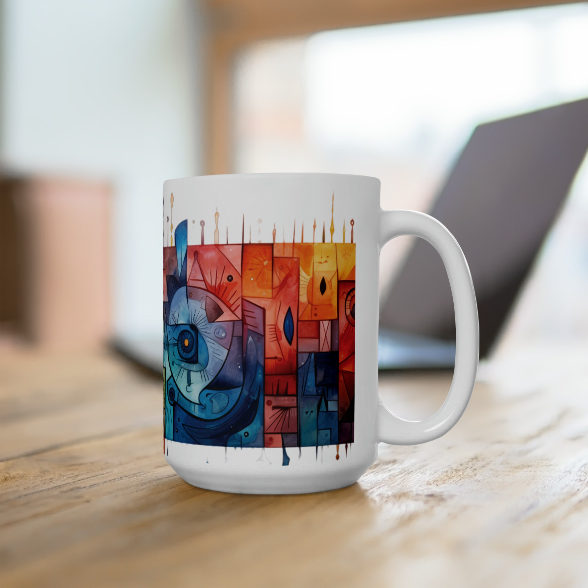 Peruvian Nazca Pattern Mug - Ancient Andean Design Cup - Peru's Ancient ...