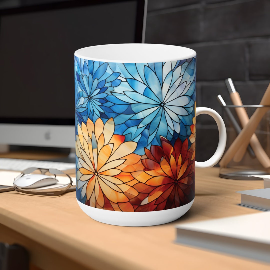 Morocco Pattern Mug Moroccan-inspired Cup Bohemian Tea Mug Artistic ...