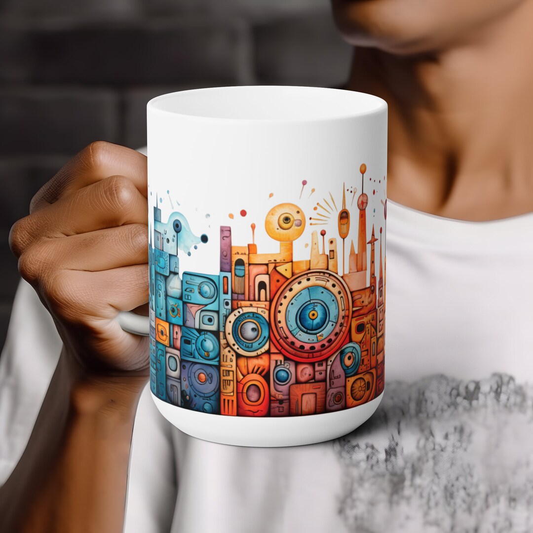 Mystical Nazca Mug Peruvian Heritage Cup Andean Art Mug Peru Tea Cup ...